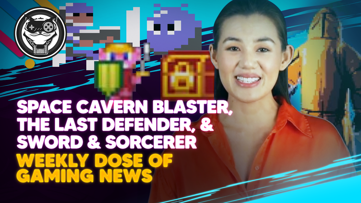 WEEKLY DOSE OF GAMING NEWS: Space Cavern Blaster, The Last Defender, S – Mega Cat Studios, Inc.